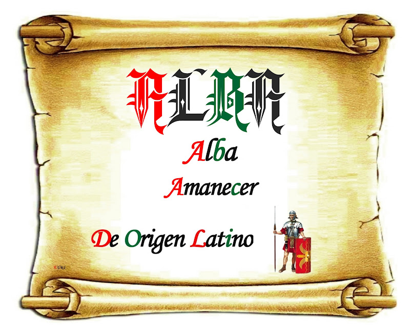 El origen de los nombres: Alba