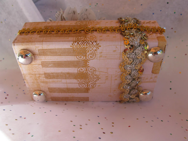 Martica Designs: Music Theme Altered Matchbox