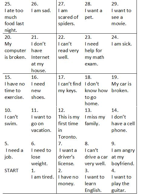 Games for Should | ESL Teaching Ideas