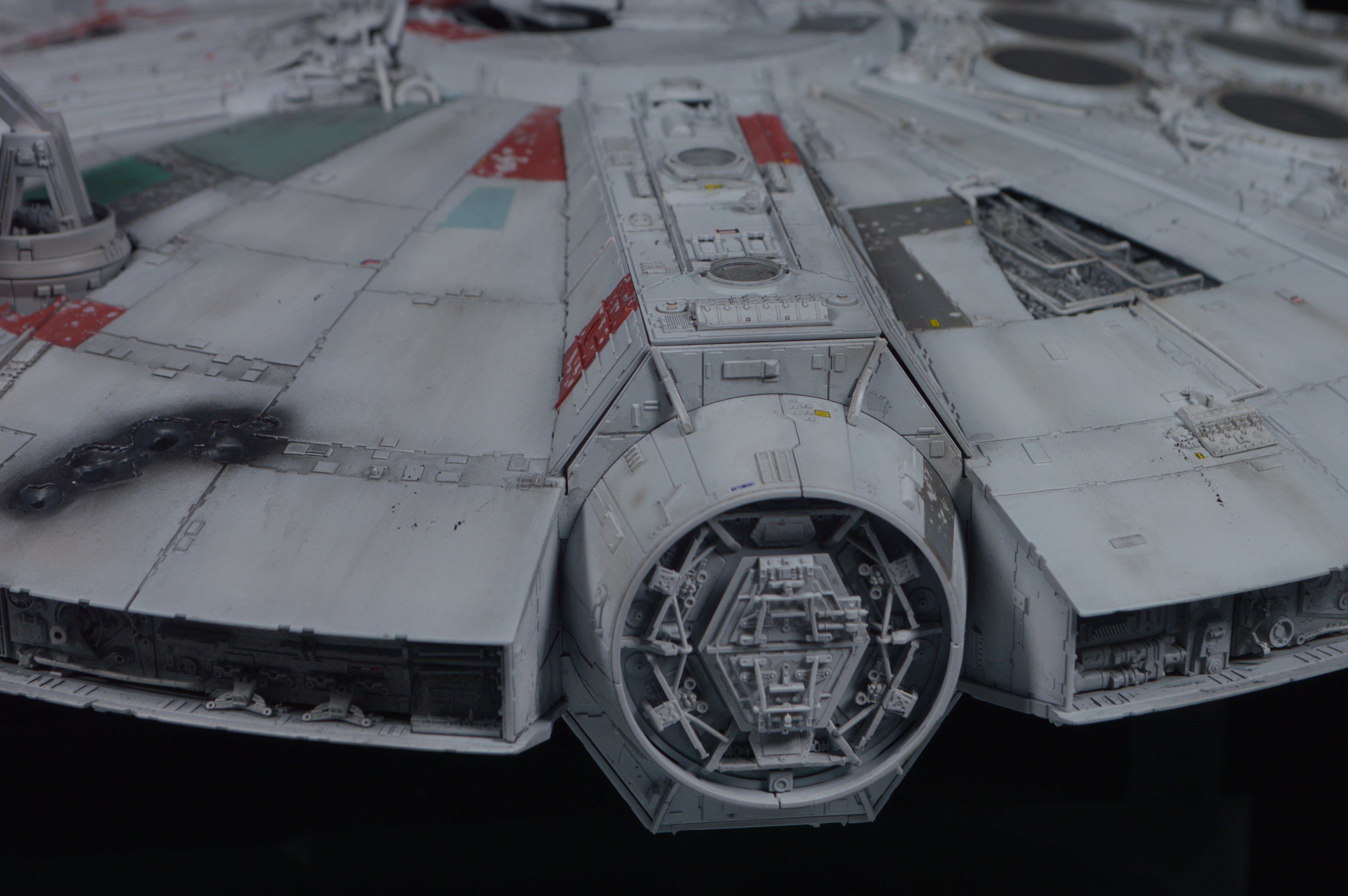 Painted and Complete Perfect Grade Millennium Falcon