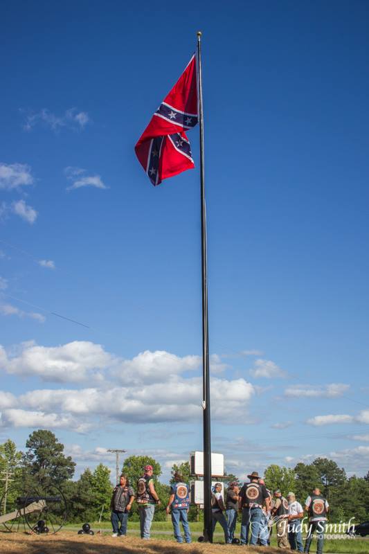 The Virginia Flaggers: 7th Roadside Memorial Battle Flag Raised ...