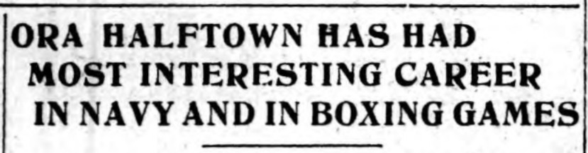 Philly & Stuff: The Two Chief Halftowns - Boxer and Philly Media ...