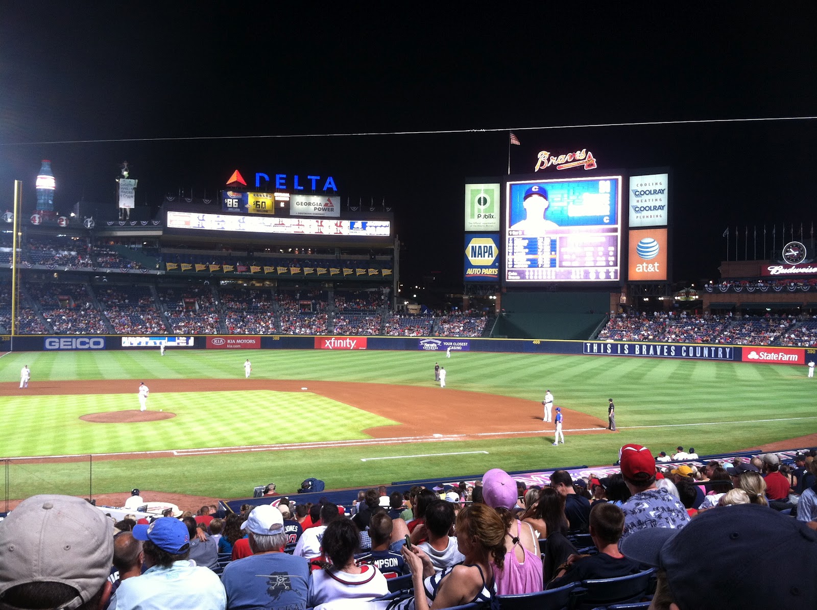ballpark tours: Turner Field, 2012