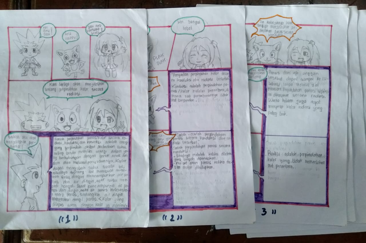 Teknik Membuat Komik Pembelajaran