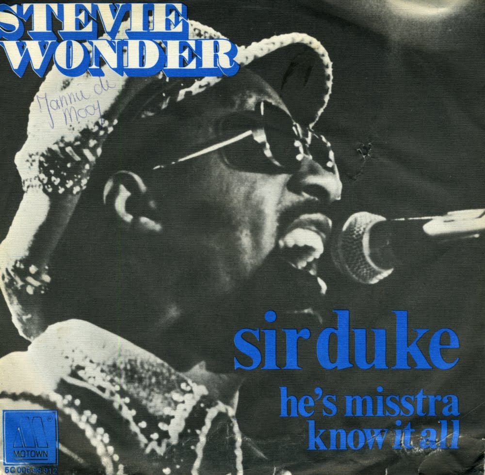 Music on vinyl: Sir Duke - Stevie Wonder
