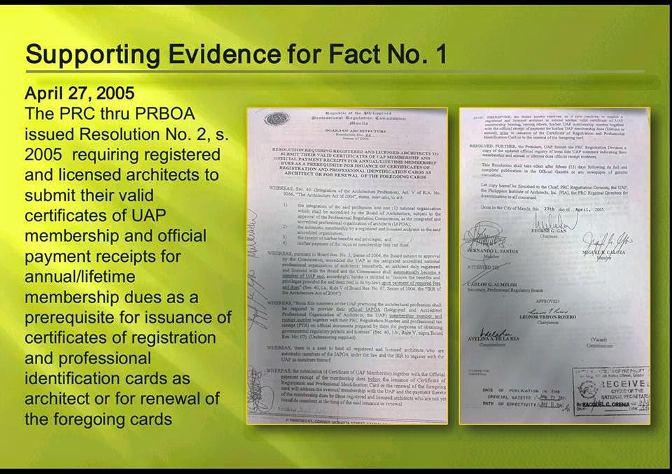 UAP is the IAPOA ~ United Architects of the Philippines