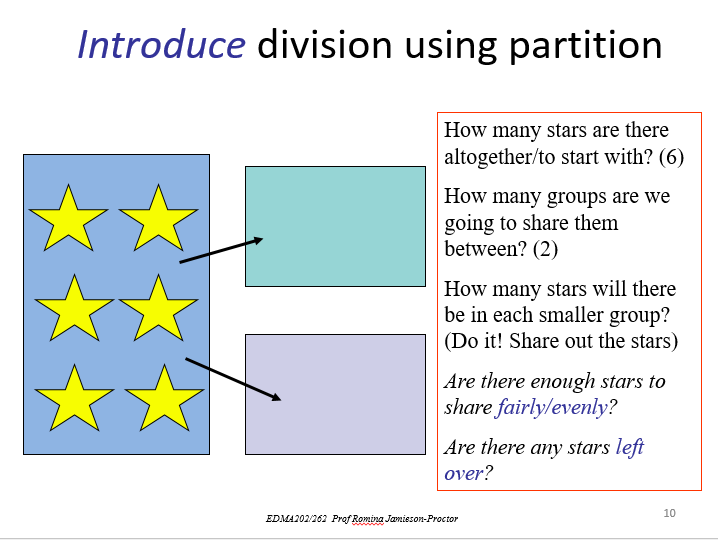 EDMA262: Week Four: Division