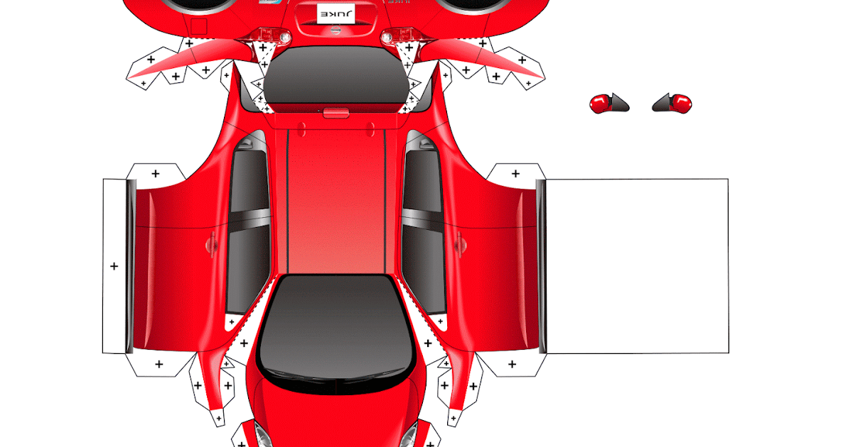 SP. Papel Modelismo: PaperCraft Nissan Juke