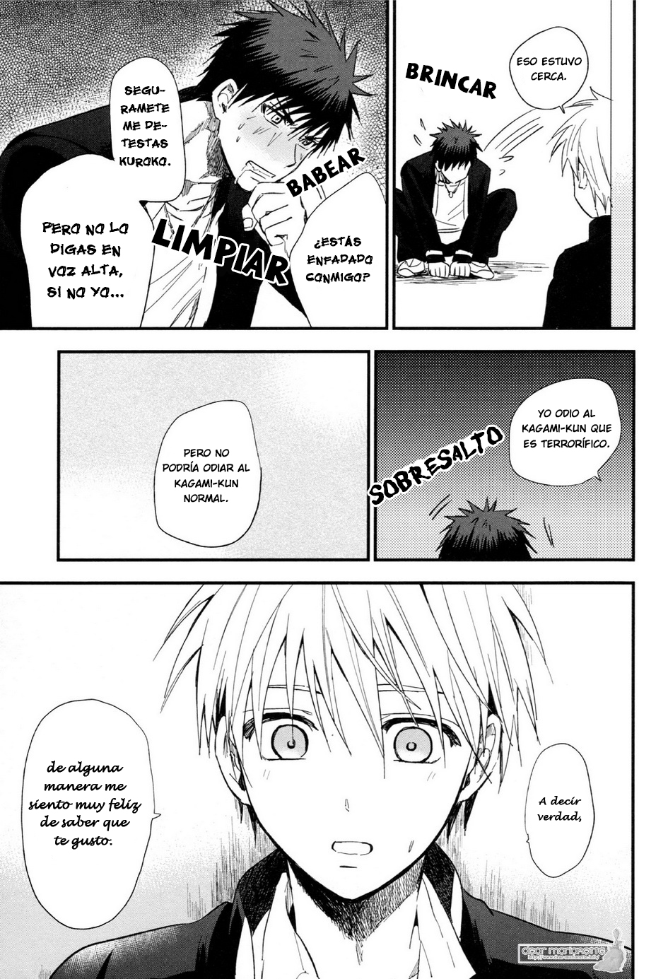 PDB Doujinshis Fansub...♥: Kagami x Kuroko Doujinshi en español: Toramin