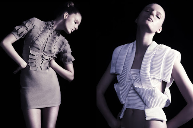 the beauty lover: the new geometry of fashion