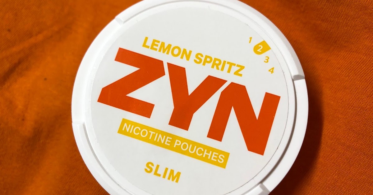 Snubie.com: Zyn Lemon Spritz (Nicotine Pouches) - Review. 30 September ...