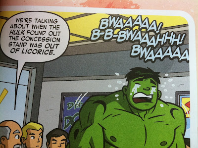 Here Comes The Dynamic Duo: "Hulk's Crying..."