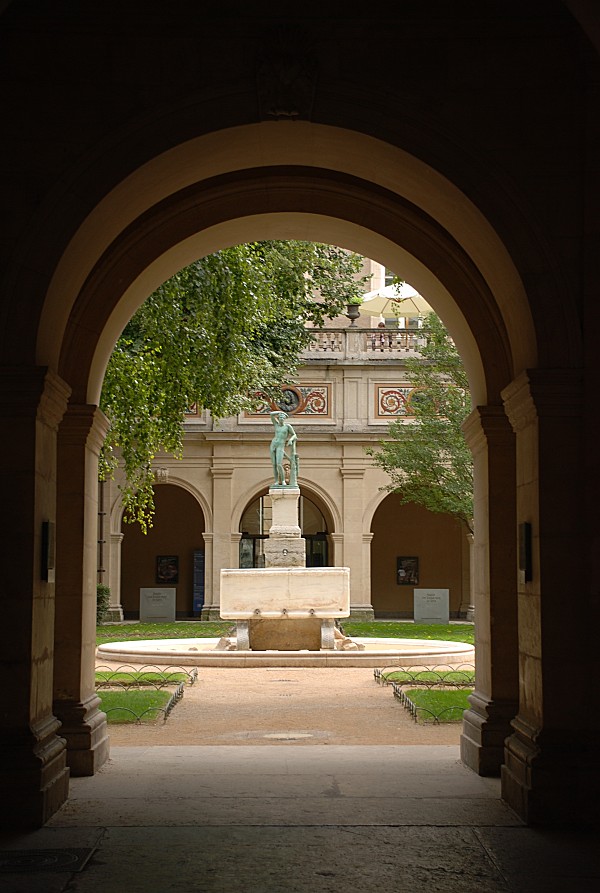 Ephémères : Lyon - Le jardin du Musée des Beaux-Arts