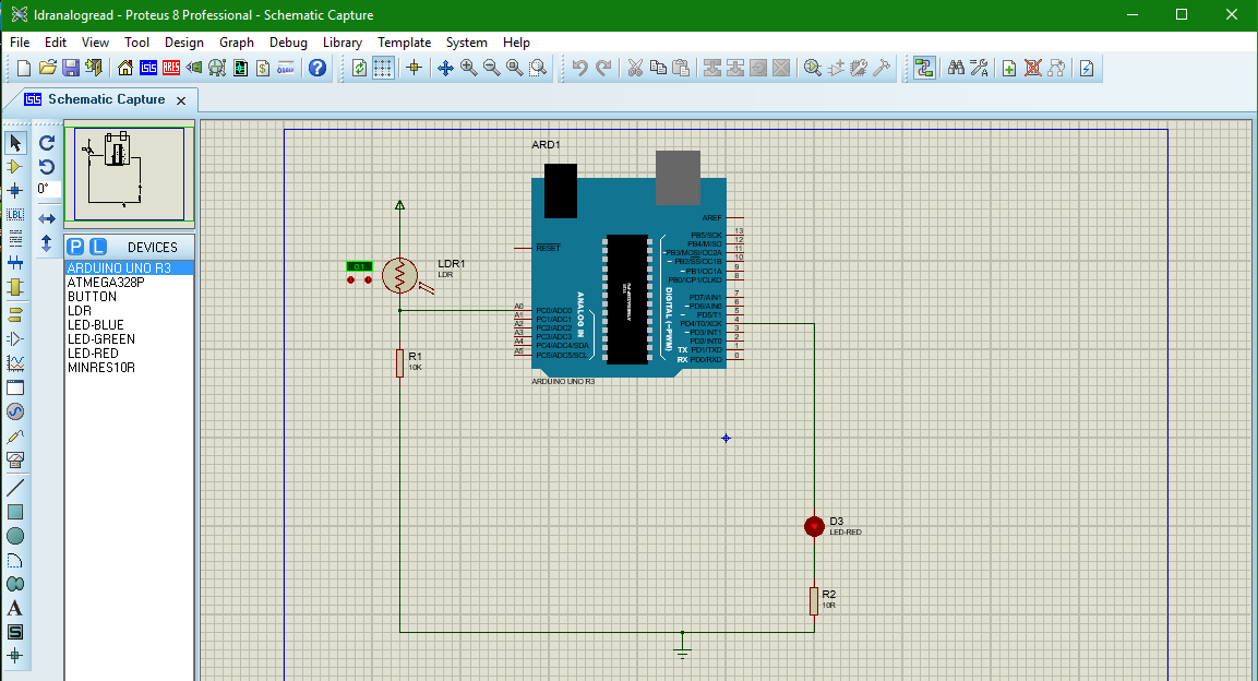 Simulasi Input Analog LDR di Proteus ~ Infoan Kita Simulasi Input Analog LDR di Proteus ~ Infoan Kita