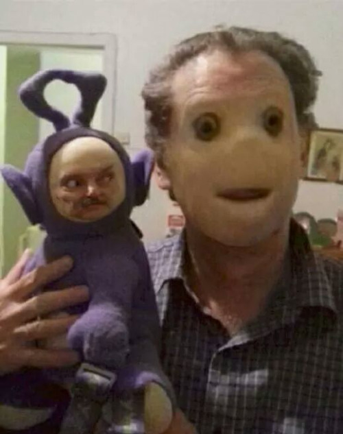 I Have Seen The Whole Of The Internet: Tinky Winky Face Swap