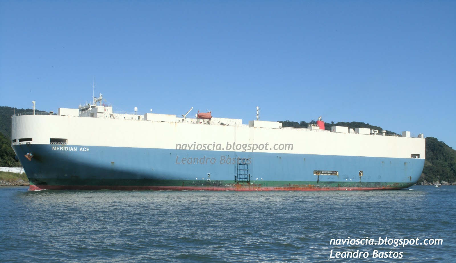 Navios de Santos & CIA: Navio MERIDIAN ACE