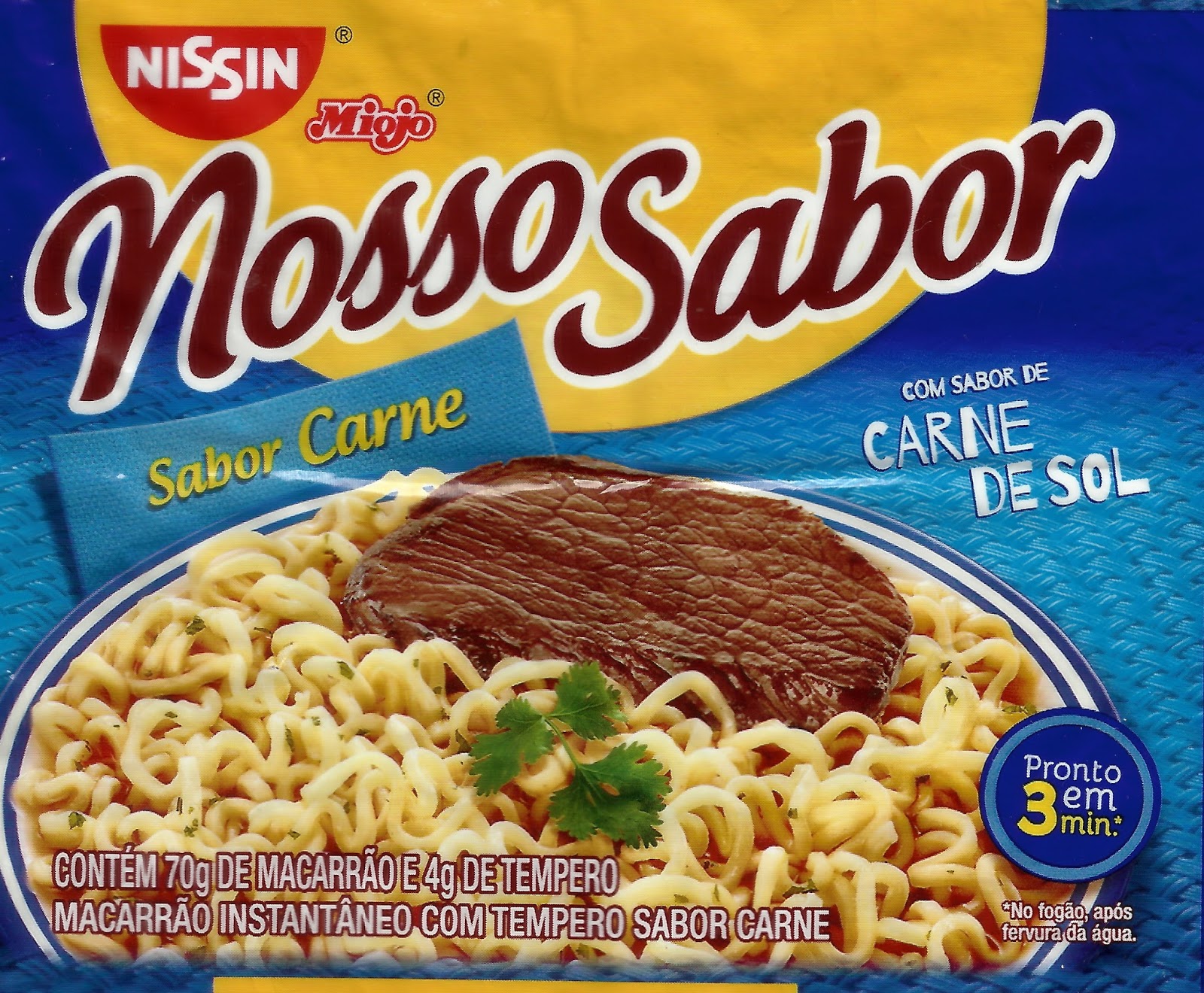 Nissin Miojo NOSSO SABOR