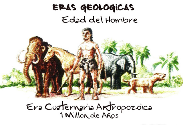 La era cuaternaria o antropozoica