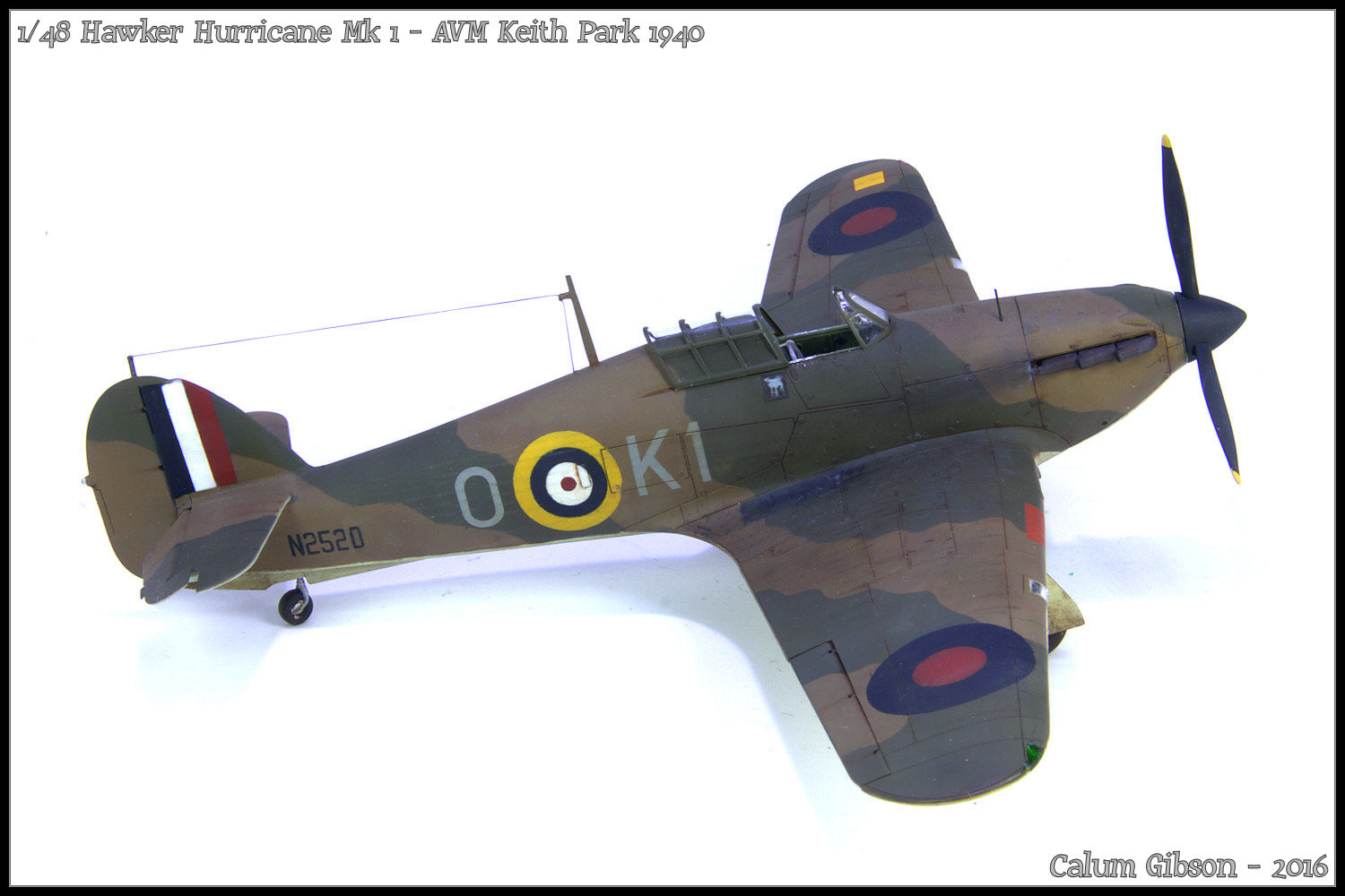 The Hamfisted Modeller: 1/48 Airfix Hawker Hurricane Mk 1 - AVM Sir ...