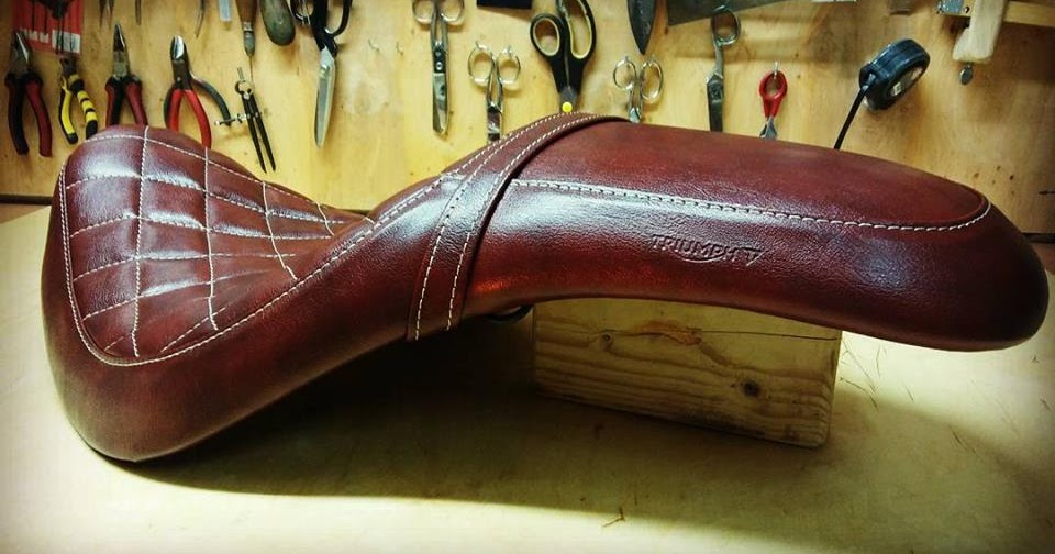 Triumph Speedmaster seat.. - Motorcycle Leather Workshop