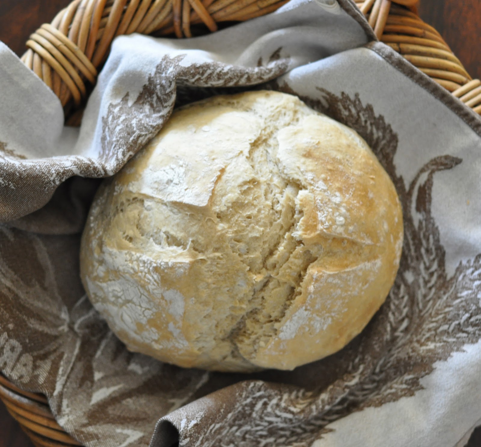 Traveling Food Lady: Chef Dennis and his no knead bread~it works!