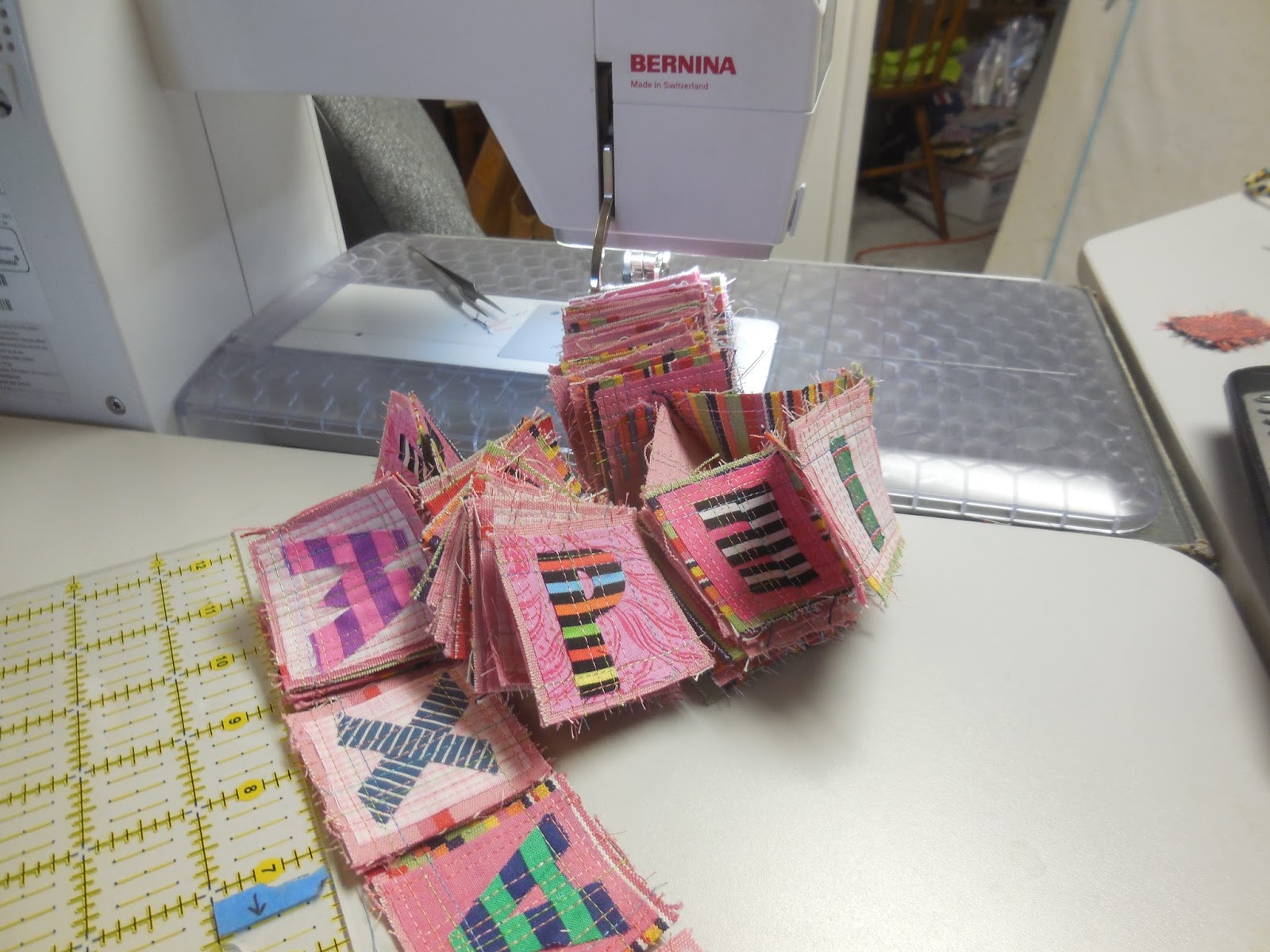 Art With a Needle: Postage stamps again