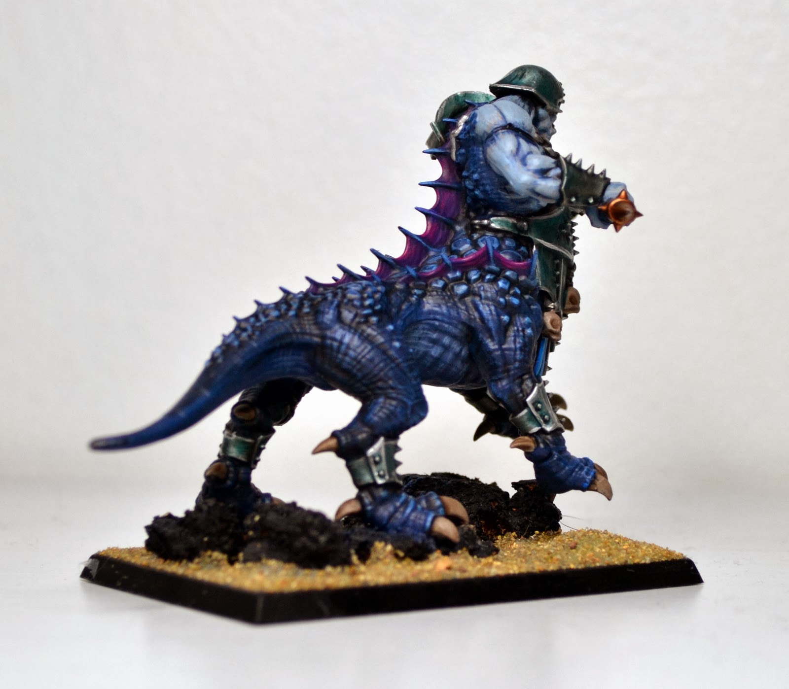 Dice and Brush: Miniature Monday: Dragon Ogre and Chaos Ogre WIP:s