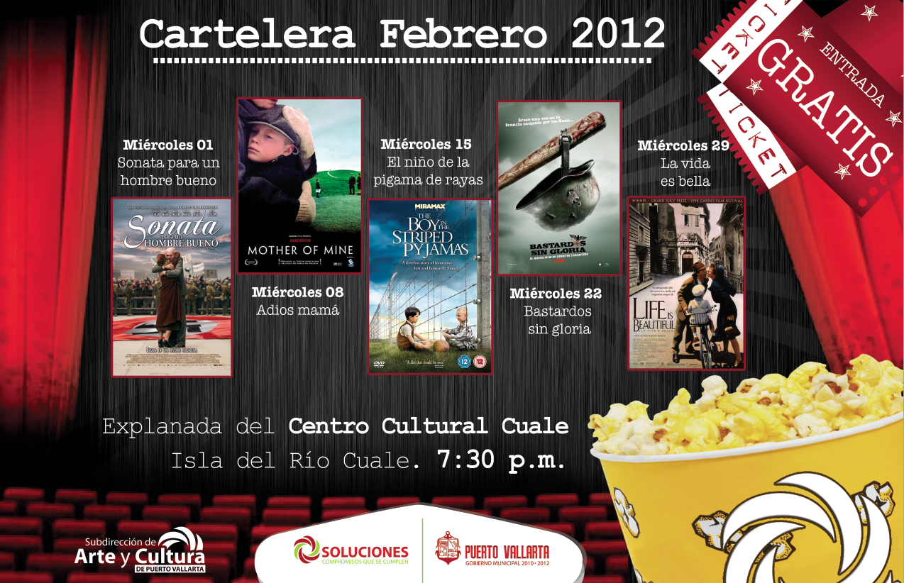 Cultura Vallarta: CARTELERAS DE CINE
