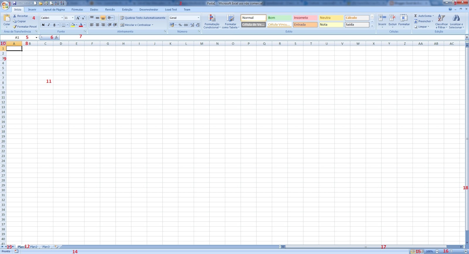 Excel de A a Z: Layout do Excel