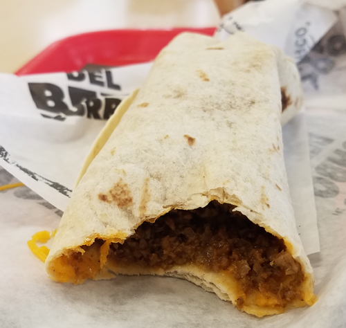 Richard Reviews Everything : Del Taco Beef Burrito