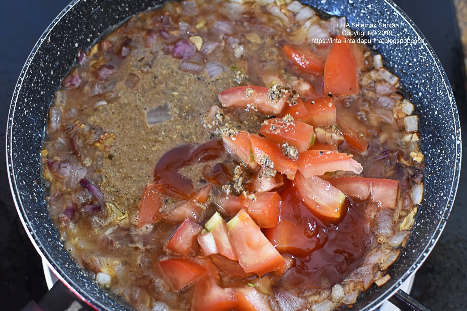 BAMYA PAHA KAMBING ...egyptian food and recipes - FHA Selemak Santan