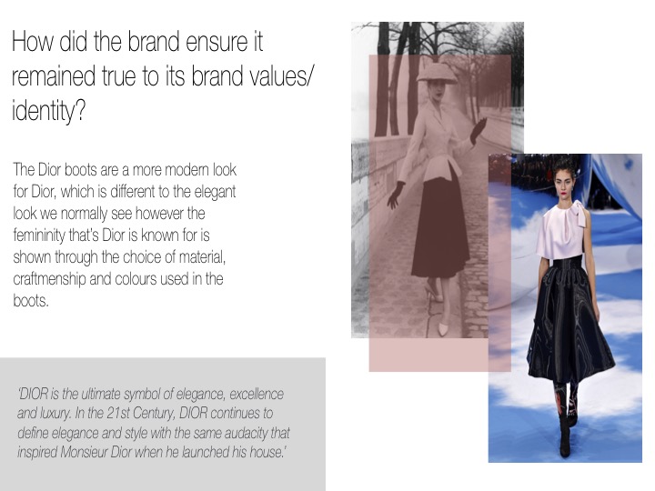 Dior - Marketing Mix - The Details in the Heel - H.V.W