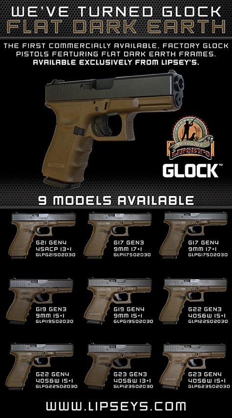 Gun News Blog: FDE Glocks available for limited time