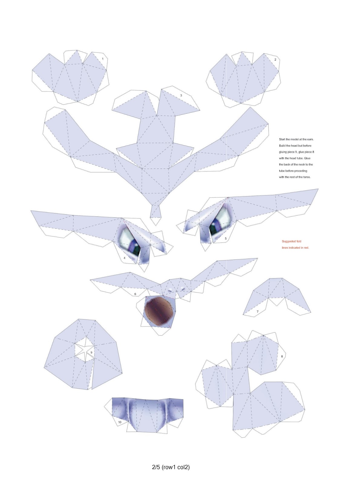 Mewtwo - CASA DO PAPERCRAFT