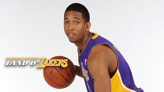 nba player pictures: Darius Morris Los Angeles Lakers