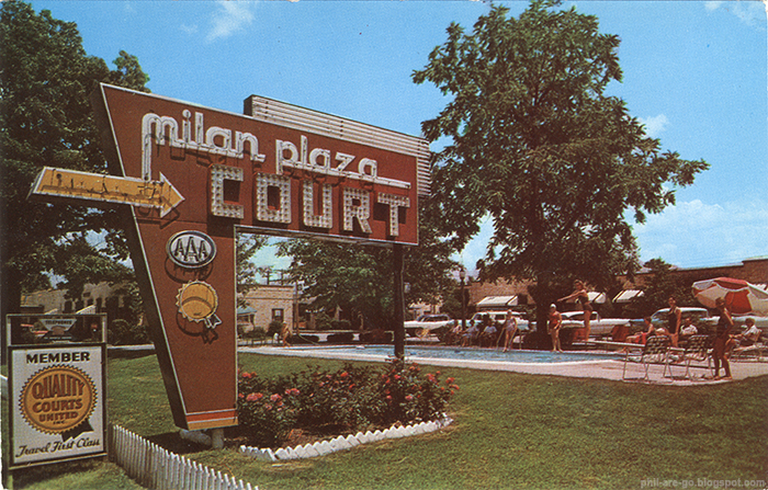 Phil Are Go!: Milan Plaza Court Motel - The center of Tennessee's ...