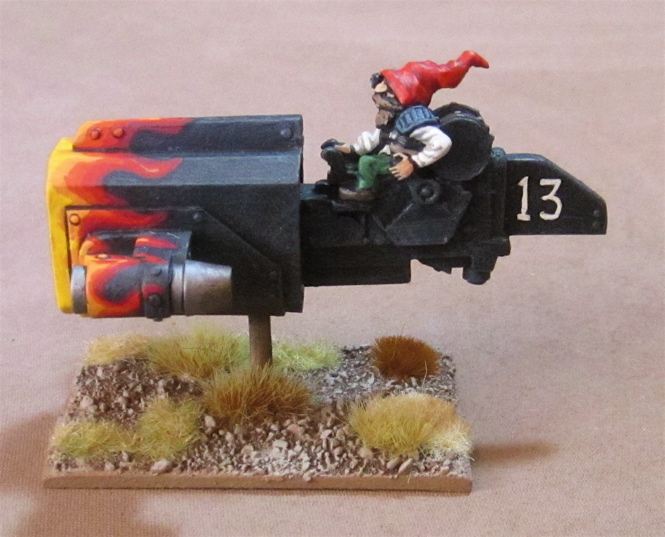 Tim's Miniature Wargaming Blog: Jet Bike!