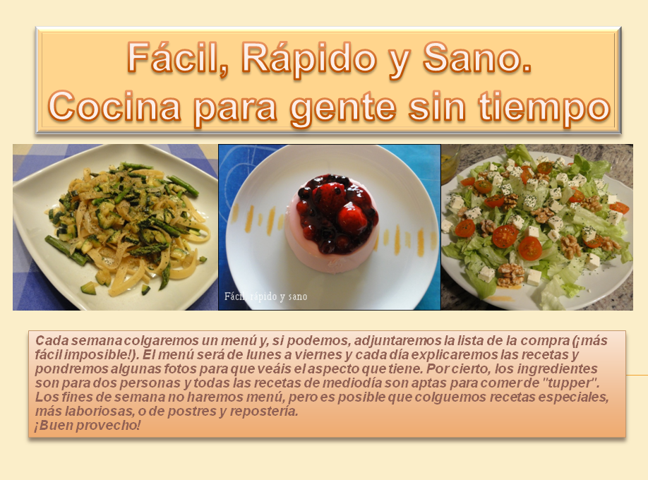 Terapia neural para bajar de peso: Algo para cocinar rapido y rico