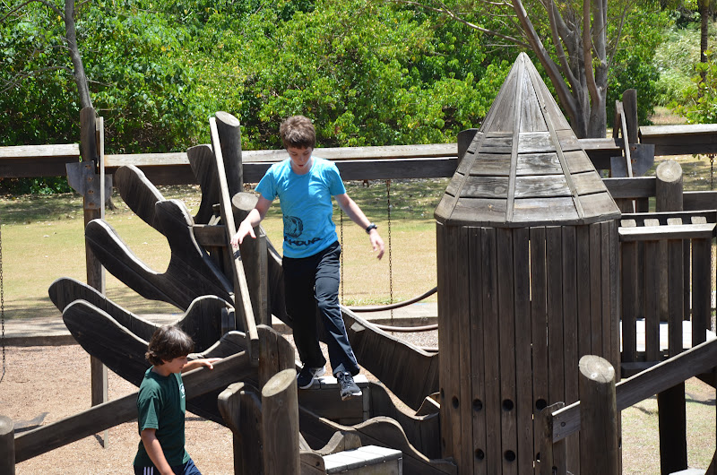 Kauai June 2012: Kamalani Playground at Lydgate Park: