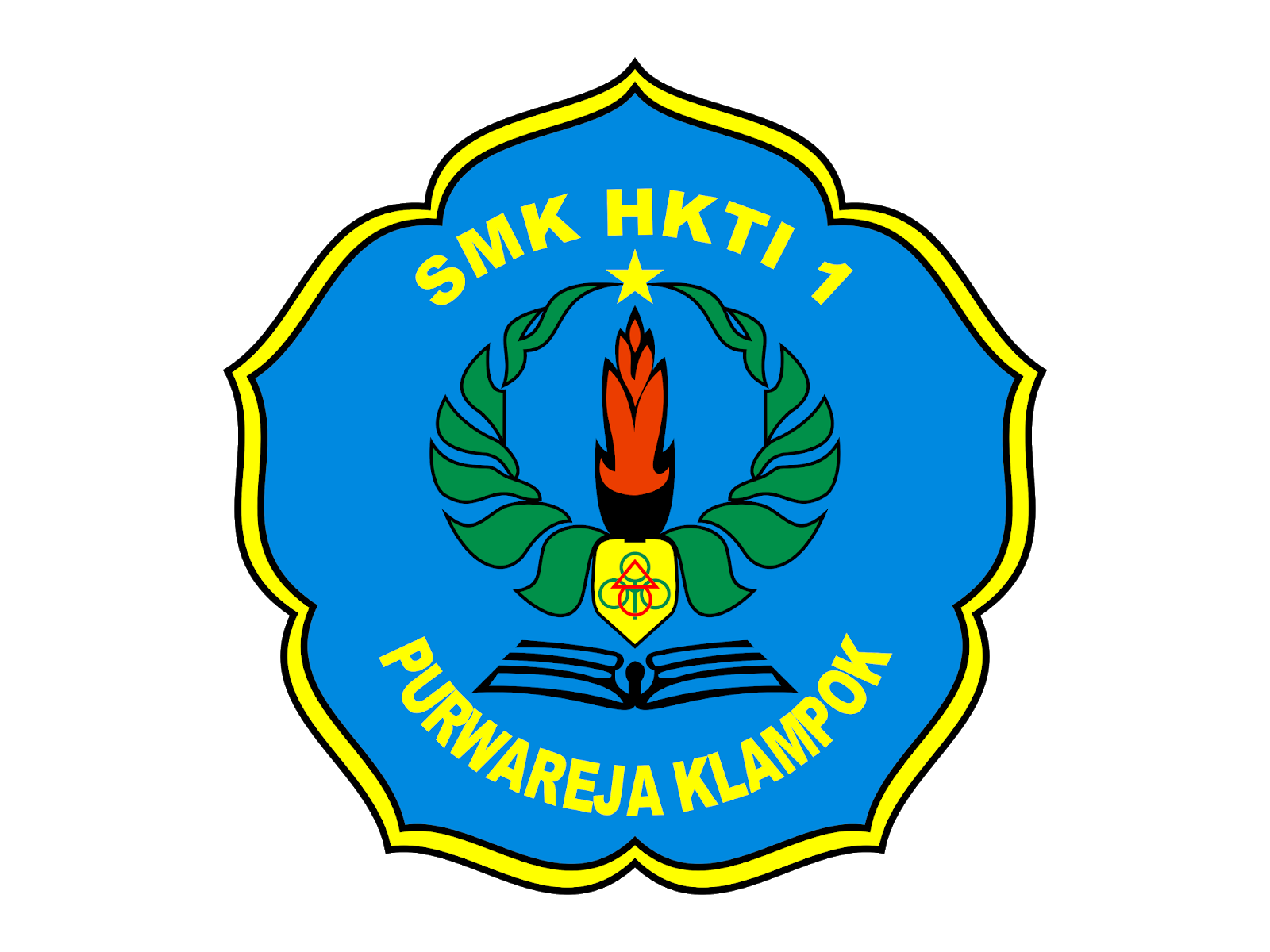 Logo SMK HKTI 1 Purwareja Klampok Vector Cdr & Png HD - Biologizone