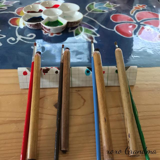 xoxo Grandma: How to Create Bingata - Okinawa Fabric Art