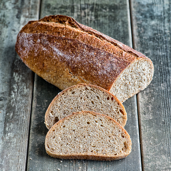 Dark whole durum sourdough bread | Hungry Shots