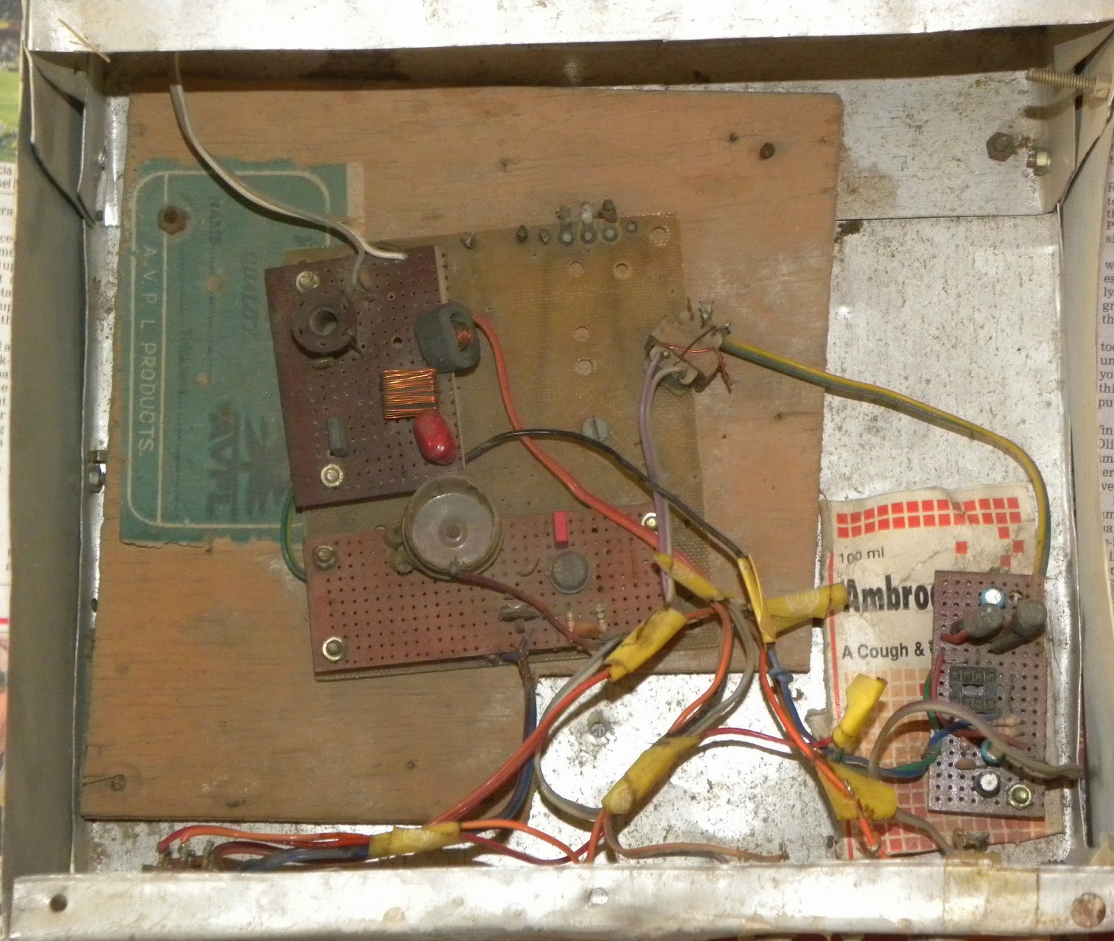 INDRAJITSINH: 80 meter transmitters