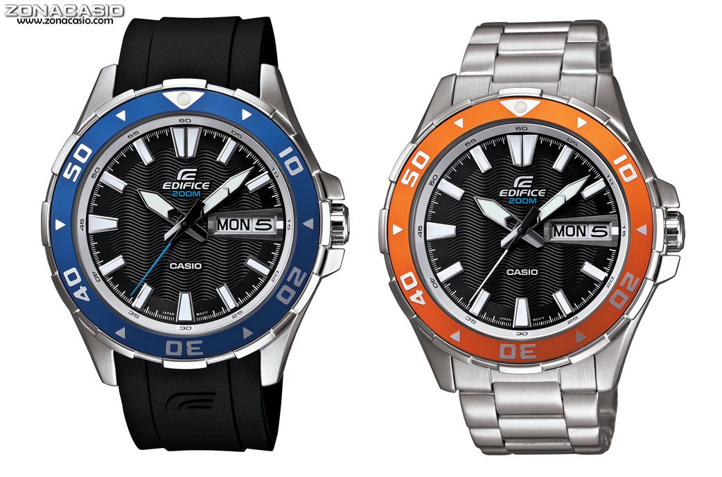 Zona Casio: Nuevos EFM-100: ¡Casio nos cambia los Marlin por Edifice!