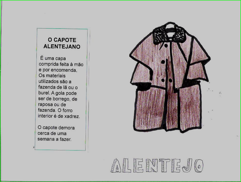 A NOSSA ESCOLA: CAPOTE ALENTEJANO - 6ºF