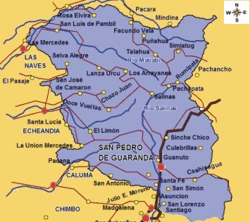 Guaranda: Contexto geografico