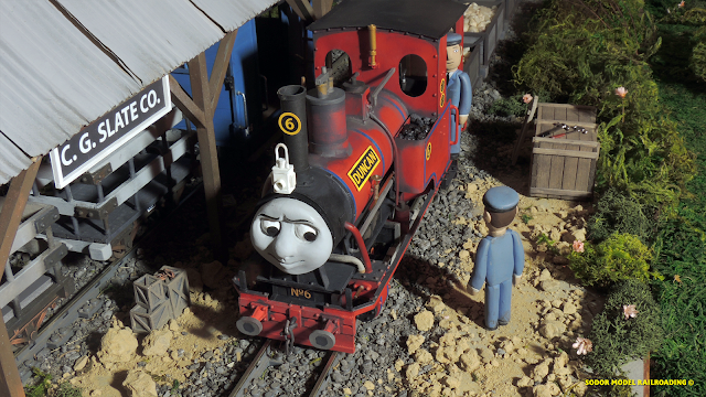 SodorModelRailroading: Scratch-Building Duncan | 16mm Scale