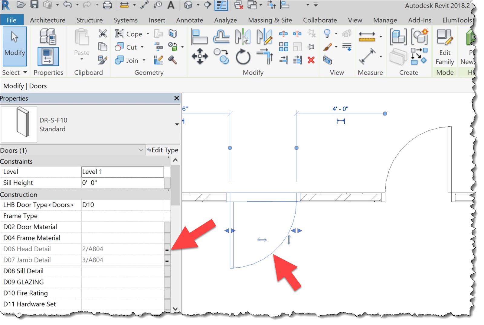 BIM Chapters: Managing Detail References in a Door Schedule with Global ...