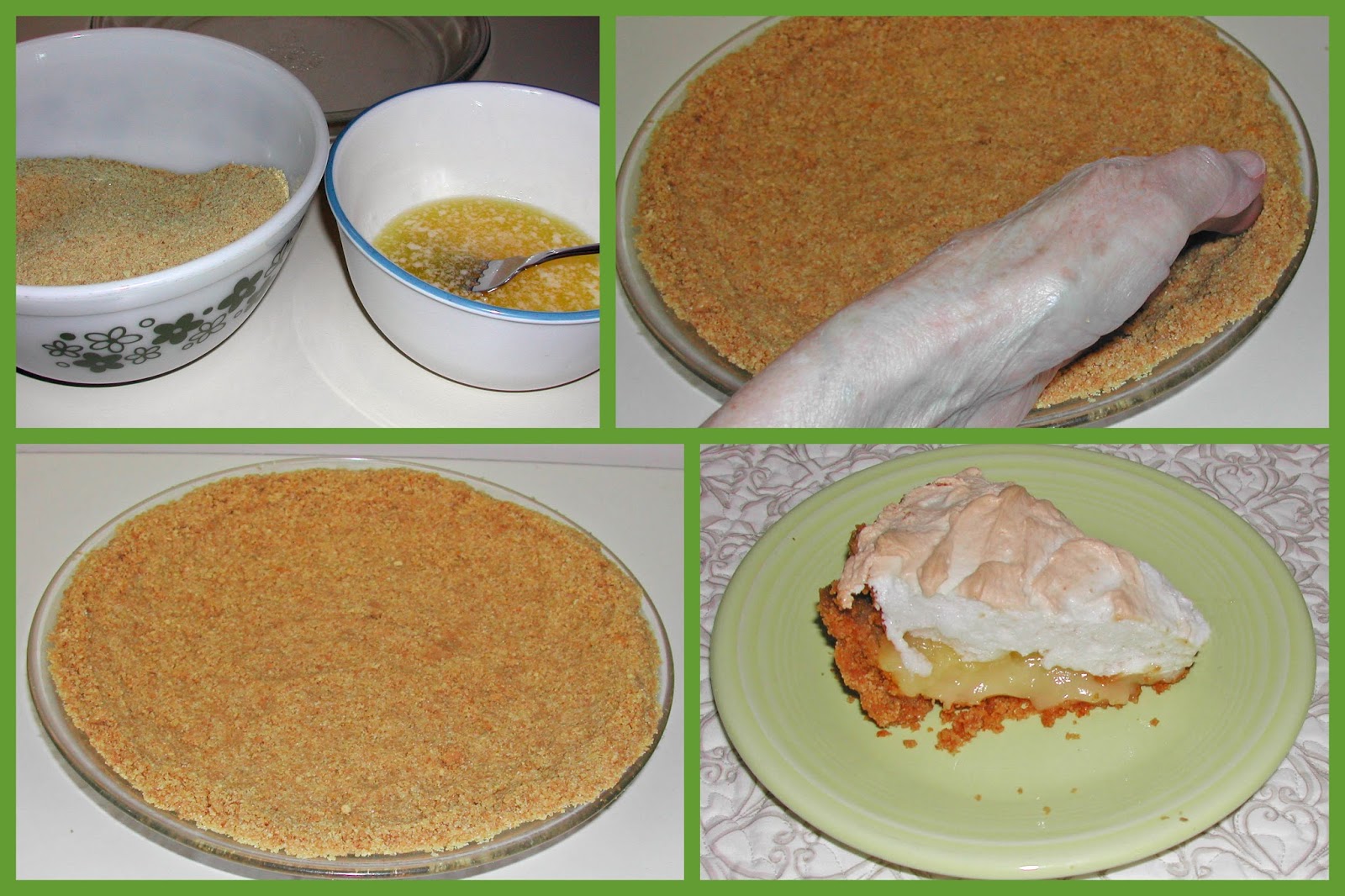 The Iowa Housewife: Make it Yourself...Crumb Crusts