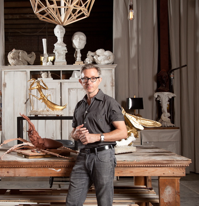 Houses Gardens People: Artist George Sellers' Golden Bugs